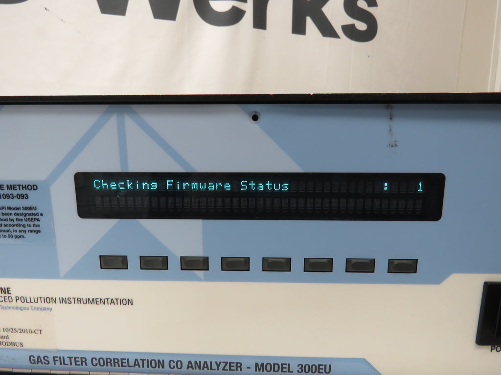 Teledyne API Model 300EU Gas Filter Correlation CO Analyzer 2010 50A ...