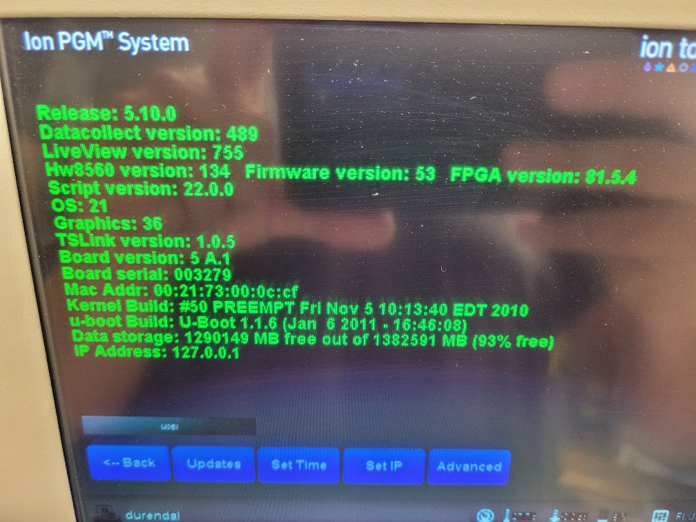 Life Technologies Ion Torrent Genome Machine - Model 7467 w/ 314 Chip ...
